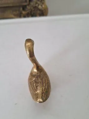 Storage & Organization | Vintage Brass Bird Swan Goose Ring Holder Or ...